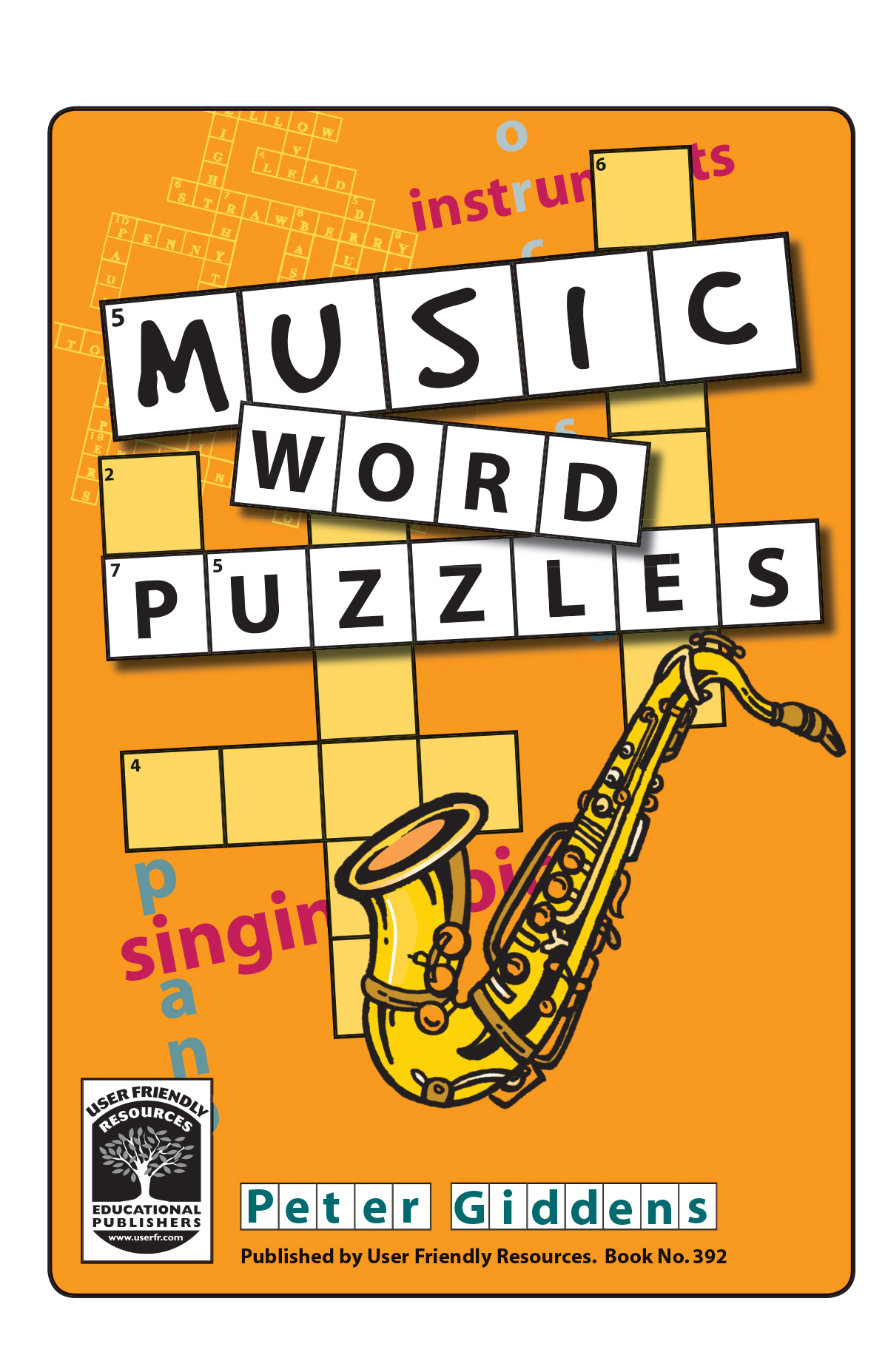 Music Word Puzzles - User Friendly Resources AU