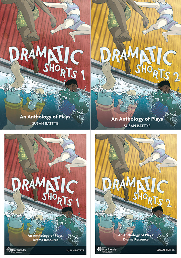 Dramatic Shorts - 4 Book Series - User Friendly Resources AU